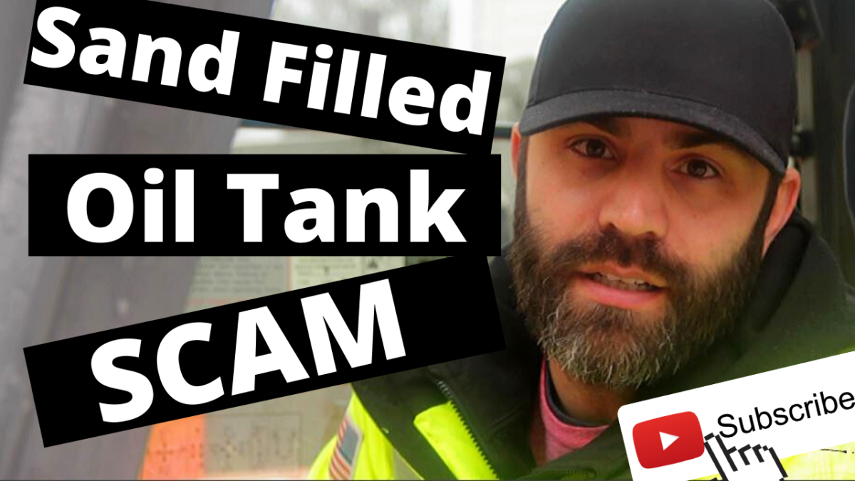 Tank TV Episode 008 - Sand Filled Underground Oil Tank SCAM!